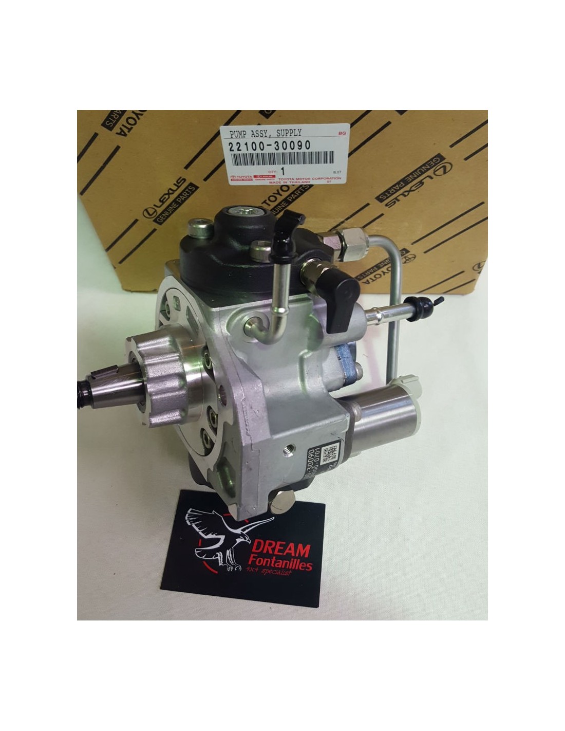 Fuel pump, for Toyota Hilux (engine 1kdftv/2kdftv) - Original Toyota ...