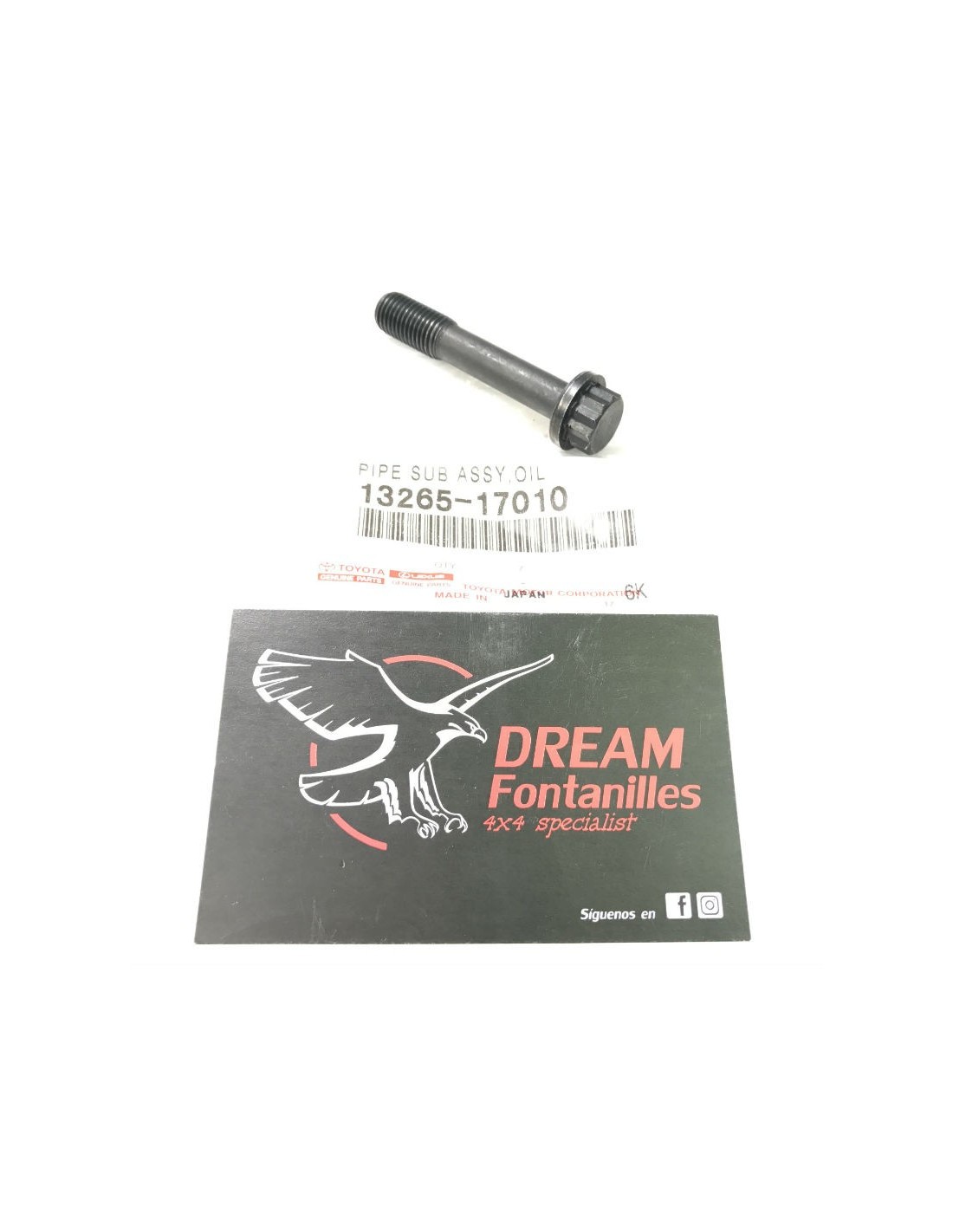 CRANKSHAFT BEARING CAP BOLT J7/8/10 ORIGINAL TOYOTA LAND CRUISER