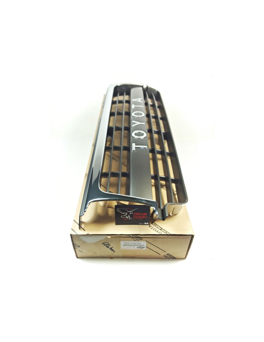 Front grille for Toyota Land Cruiser J8 (12 valves) - Original Toyota ...