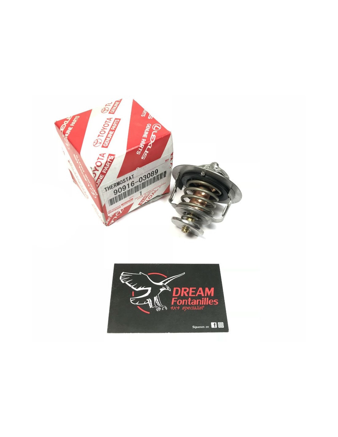 Thermostat, For Toyota Land Cruiser J8 / 10 / 20 - Original Toyota Land ...