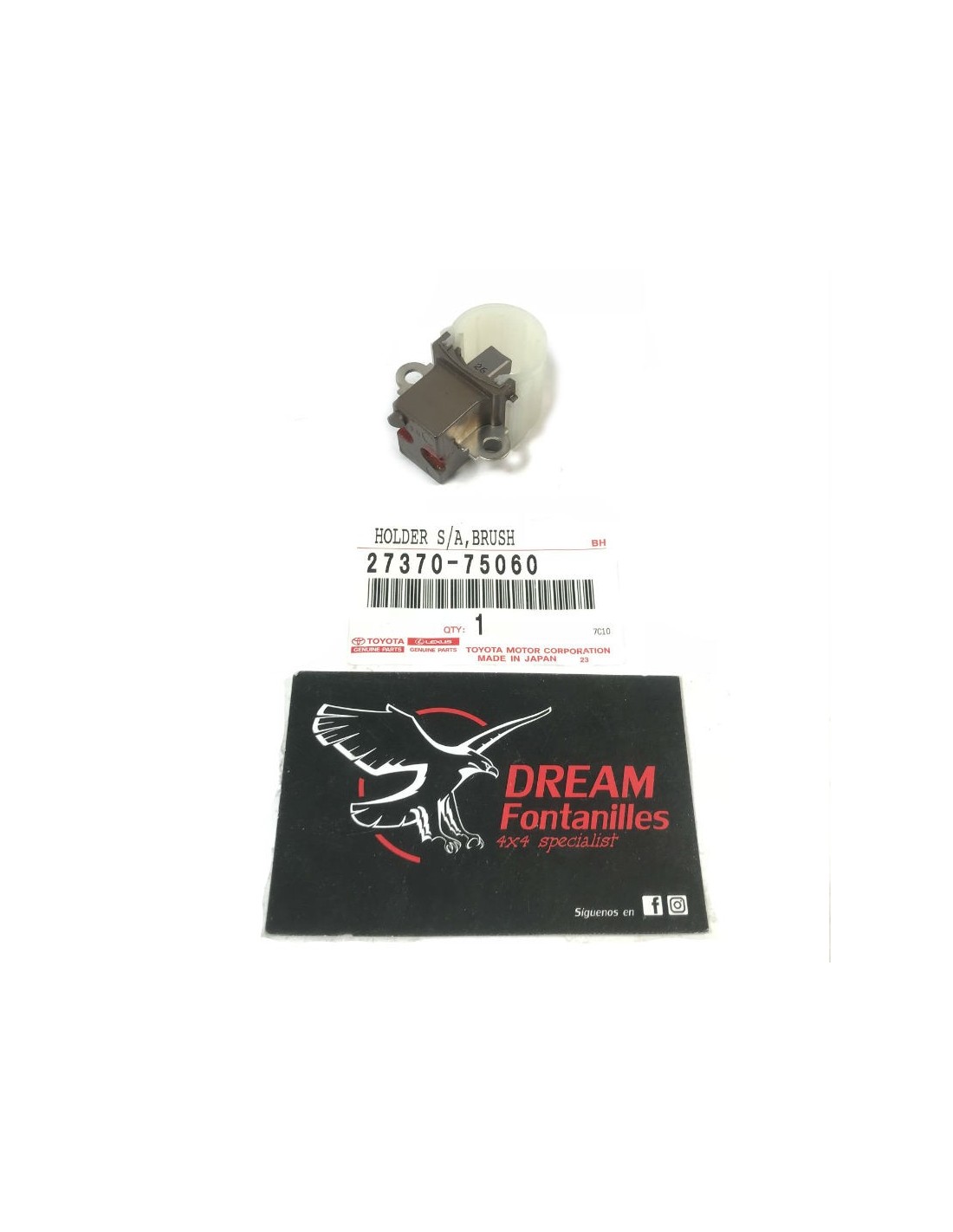 Alternator Brush Holder For Toyota Land Cruiser J8 / 9 / 10 / 12 ...