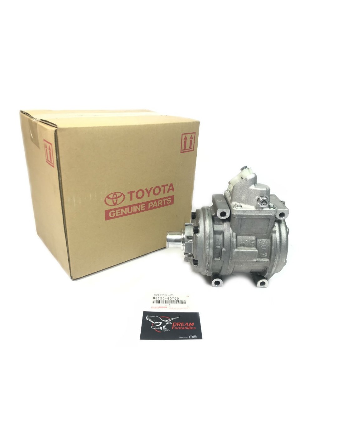COMPRESOR AIRE ACONDICIONADO Para Toyota Land Cruiser J10 ORIGINAL ...