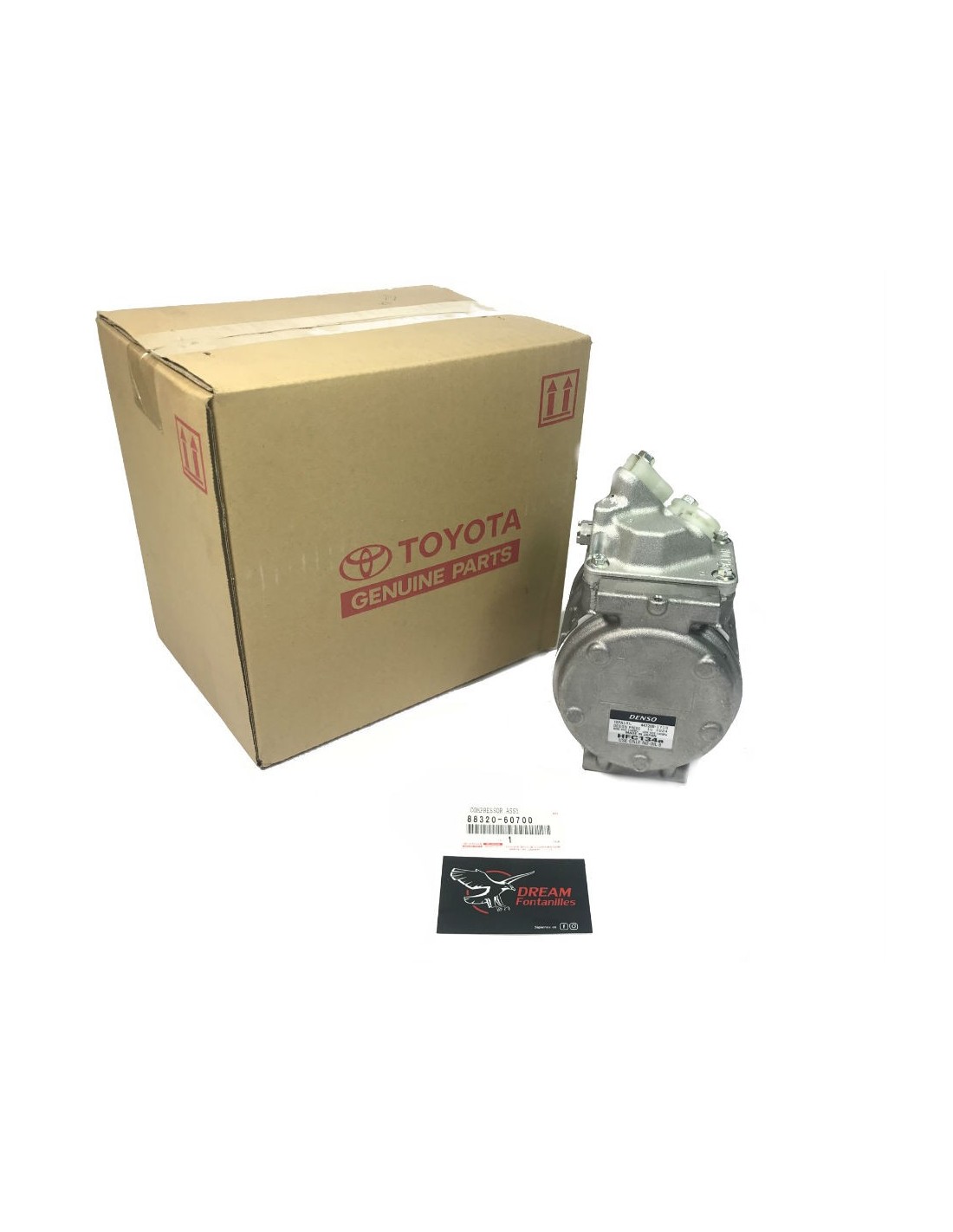 COMPRESOR AIRE ACONDICIONADO Para Toyota Land Cruiser J10 ORIGINAL ...