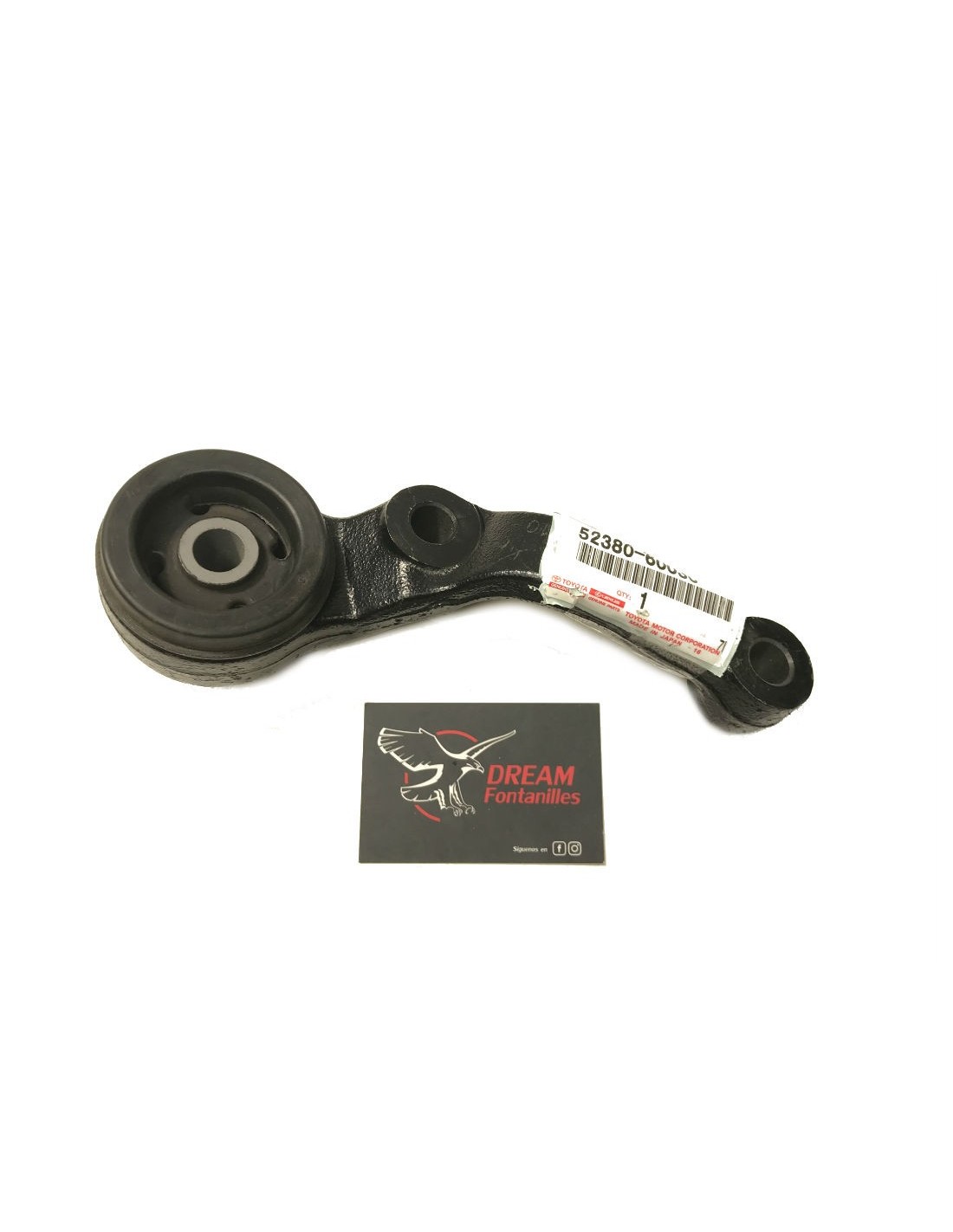 FRONT DIFFERENTIAL SILENT BLOCK FOR J10 TOYOTA LAND CRUISER, ORIGINAL.
