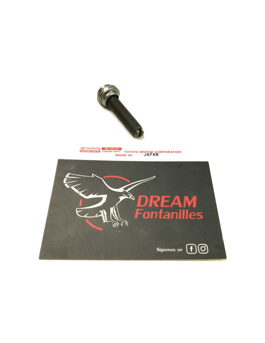 ROCKER ARM VALVE ADJUSTMENT SCREW J8/10 (24V) ORIGINAL TOYOTA LAND CRUISER