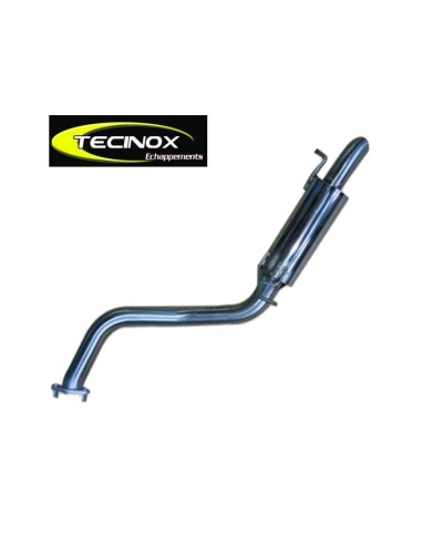 TECINOX EXHAUST PIPE FOR MITSUBISHI MONTERO V60 5-DOOR (FINAL SECTION ...