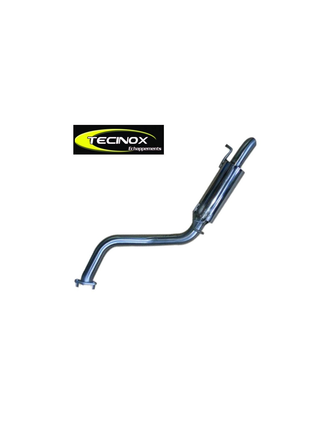 TECINOX EXHAUST PIPE FOR MITSUBISHI MONTERO V60 5-DOOR (FINAL SECTION ...