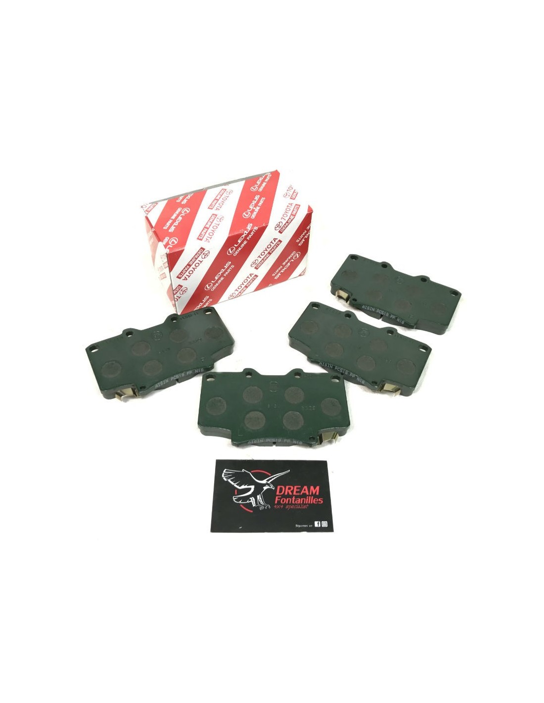 Front brake pads for Toyota Land Cruiser J8 - Original Toyota Land Cruiser