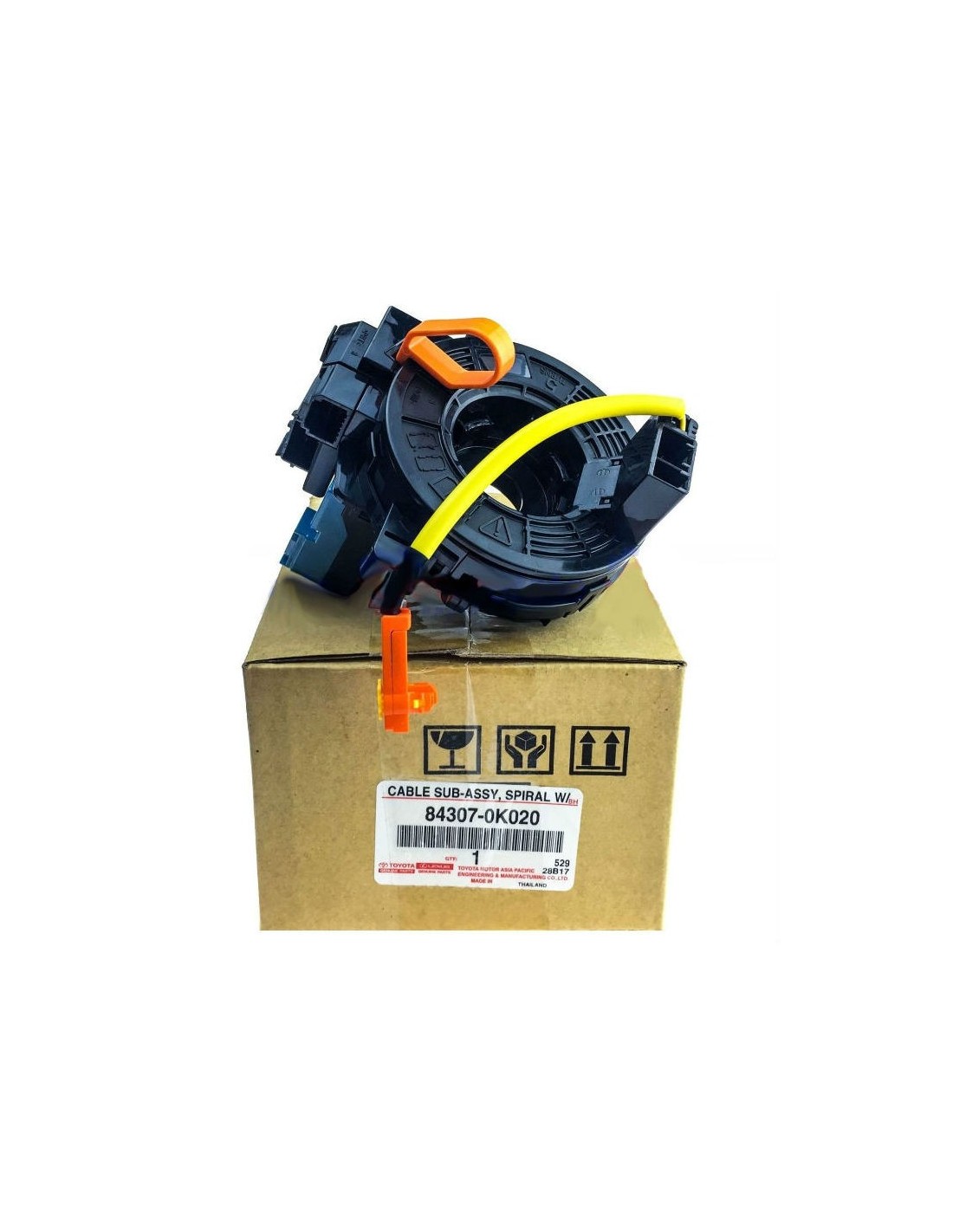 STEERING WHEEL AIRBAG SPIRAL CABLE HILUX (TYPE-E) ORIGINAL TOYOTA LAND ...