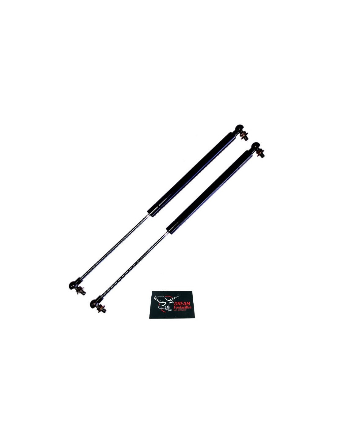 kit of 2 front hood shock absorbers for Toyota Land Cruiser J12