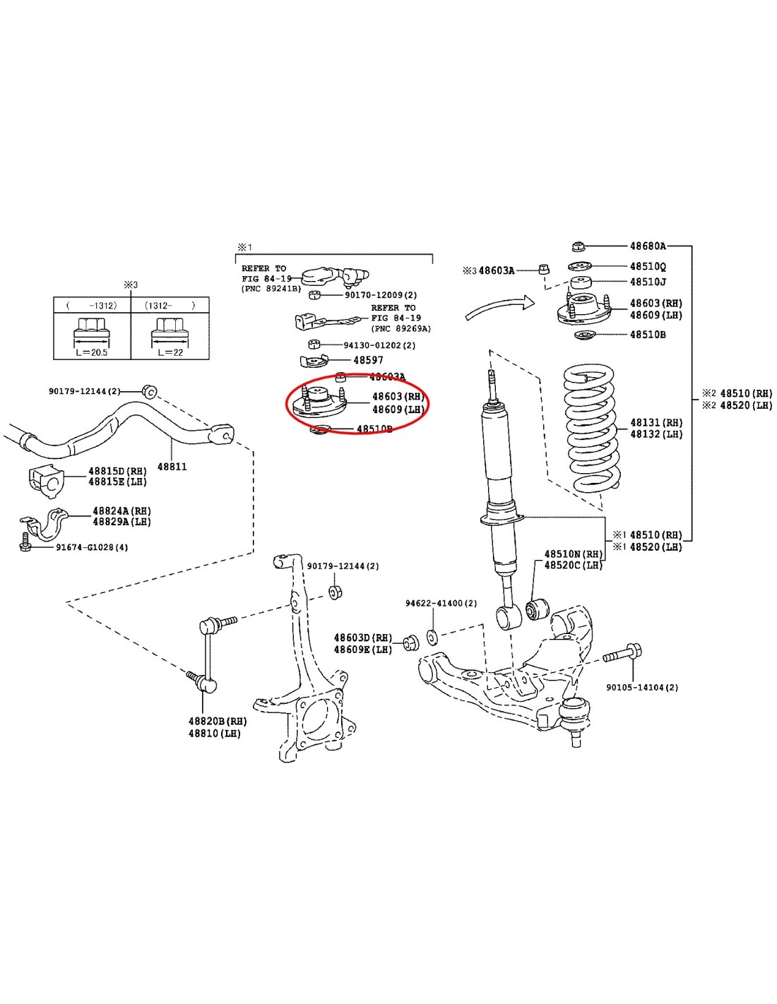 COPELA SUPERIOR FRONT SHOCK ABSORBER for Toyota Land Cruiser J9/4 ...