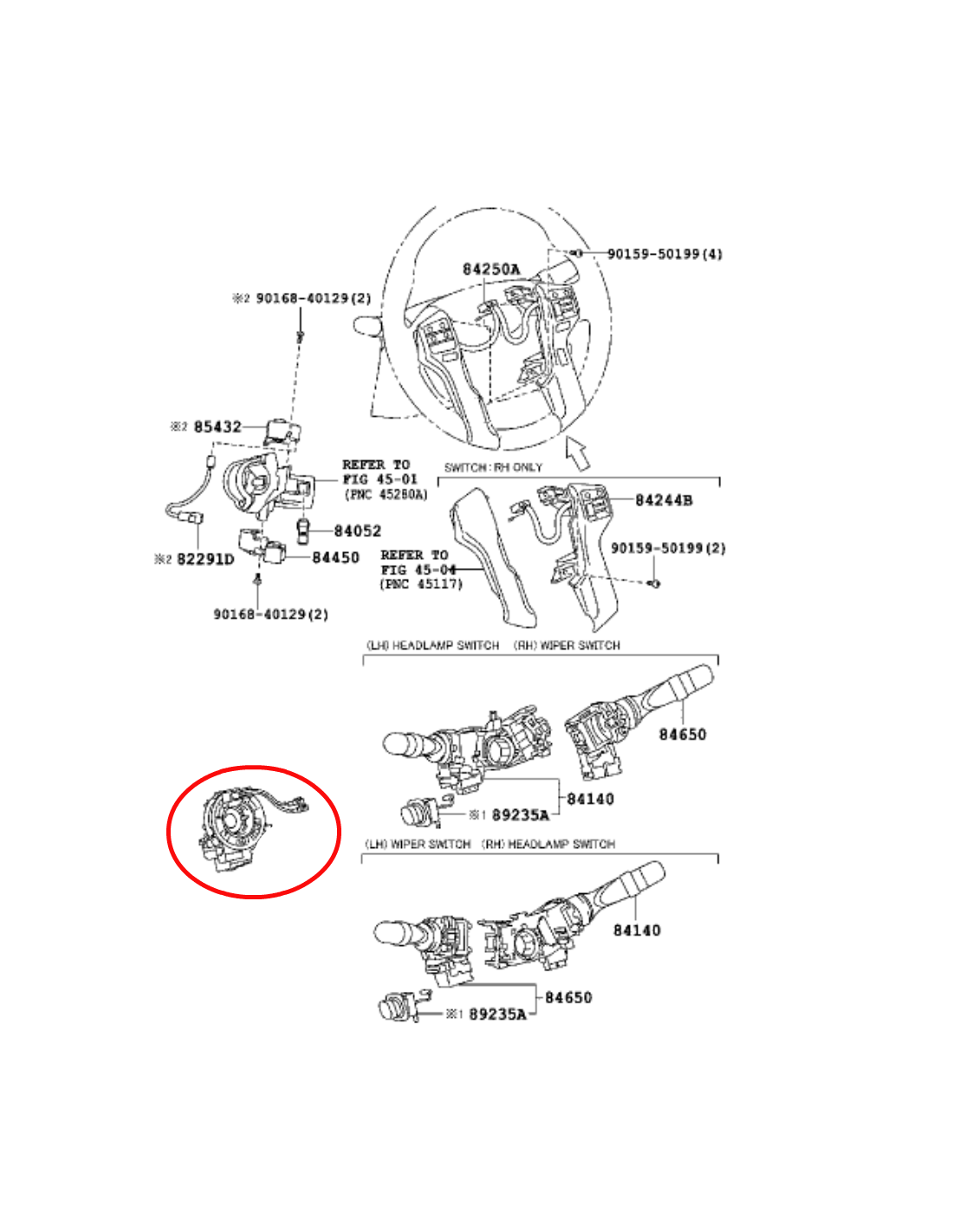 AIRBAG DO VOLANTE J15 ORIGINAL TOYOTA LAND CRUISER