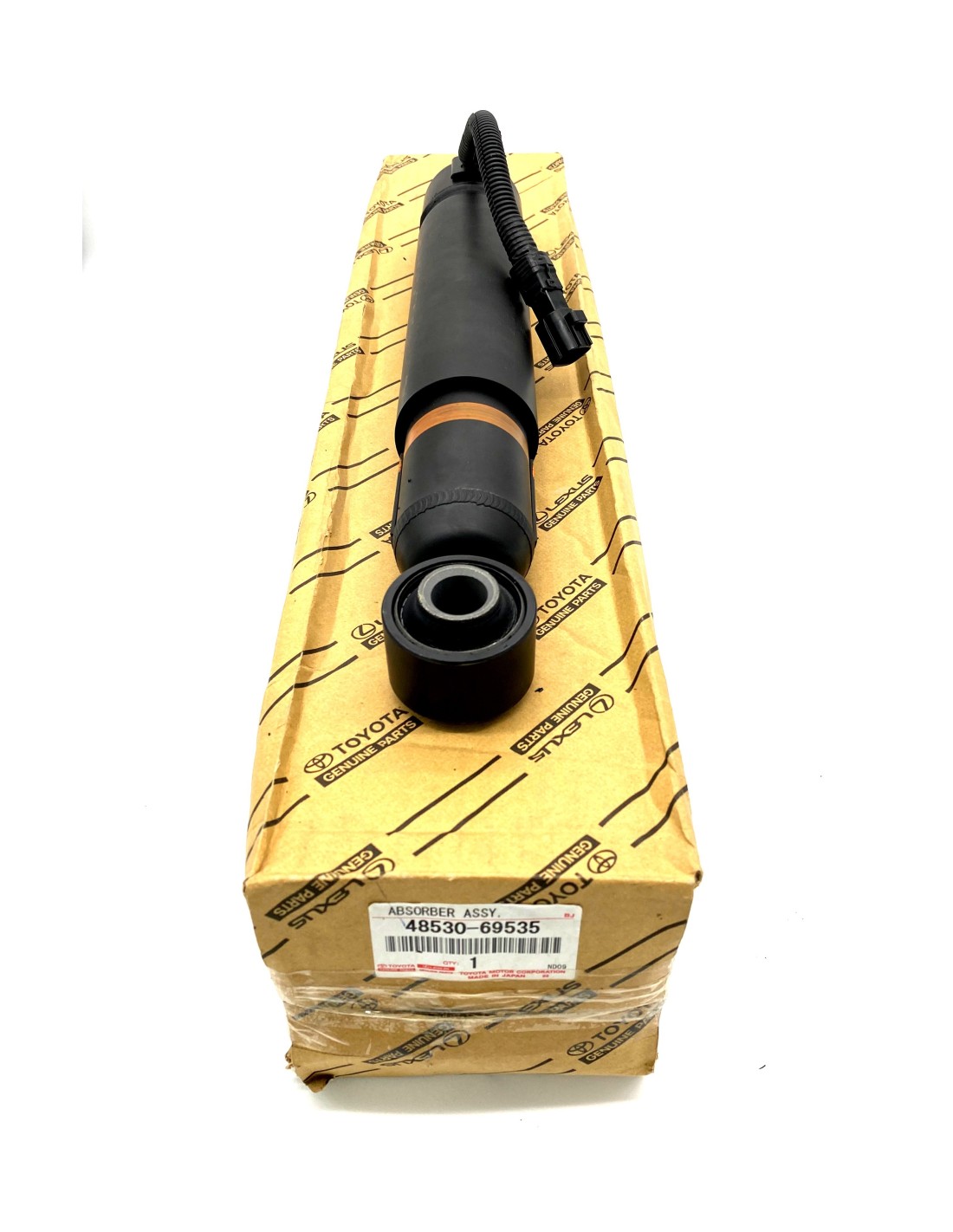 REAR SHOCK ABSORBER J15 (VXL) ORIGINAL TOYOTA LAND CRUISER