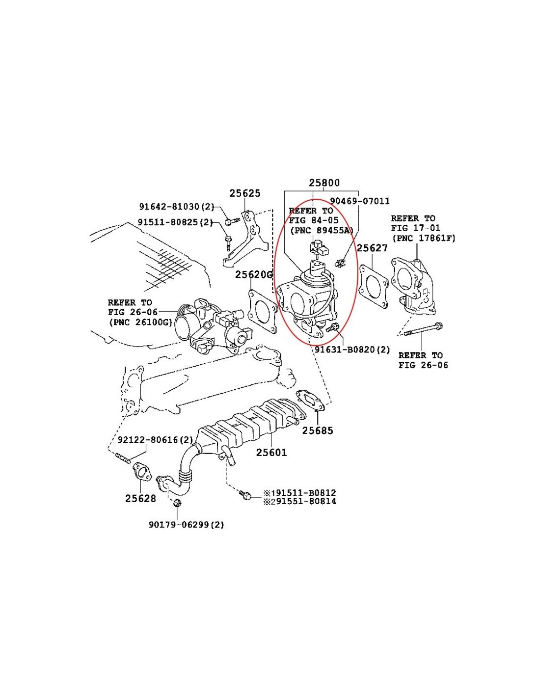 VALVE EGR for Toyota Land Cruiser J12/HILUX ORIGINAL TOYOTA LAND ...