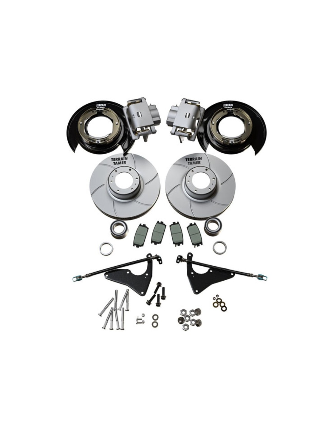 REAR DRUM BRAKE TO DISC BRAKE CONVERSION KIT FOR TOYOTA HILUX REVO ...