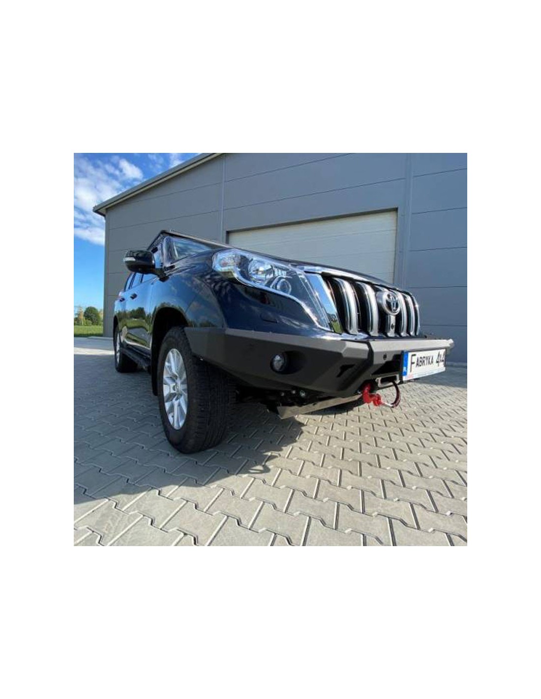 FRONT BUMPER REINFORCED STEEL J15 FULL (13-17) TOYOTA LAND CRUISER