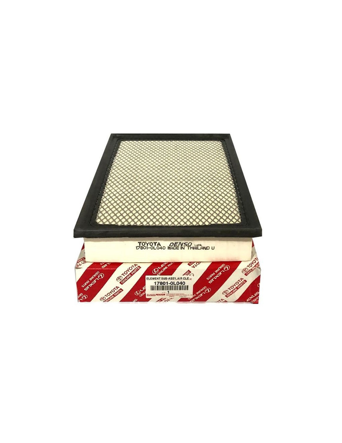 AIR FILTER HILUX REVO (ENGINE 1KGFTV/2GDFTV) ORIGINAL TOYOTA LAND CRUISER