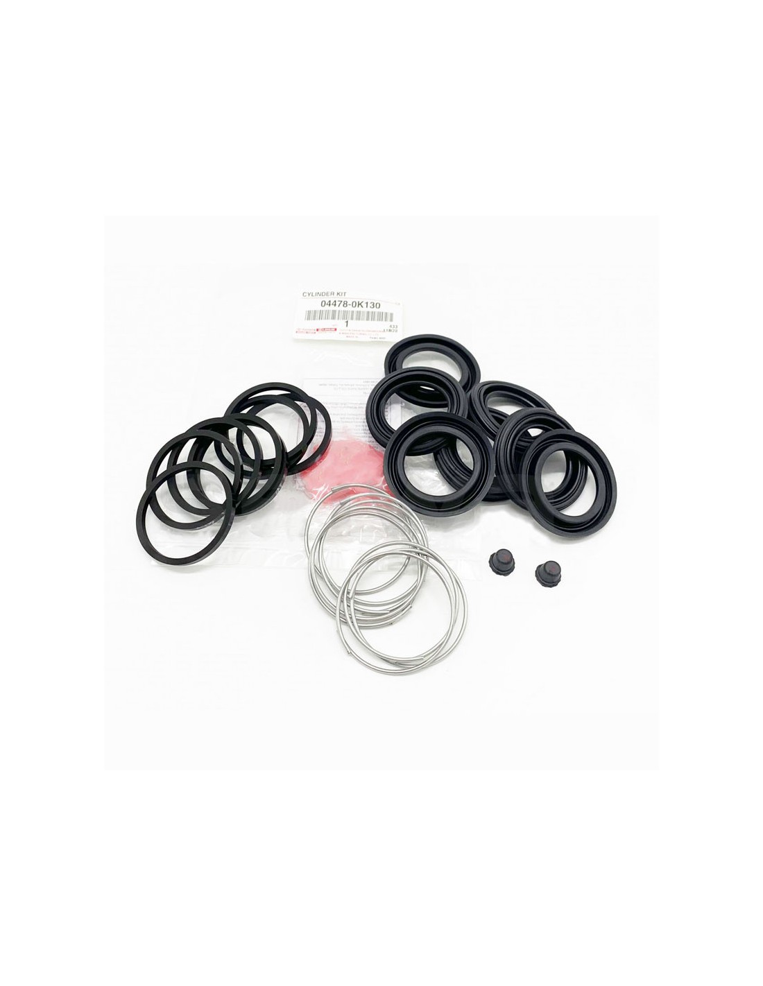 Front brake caliper repair kit (45mm) for Toyota Hilux Vigo - Original ...