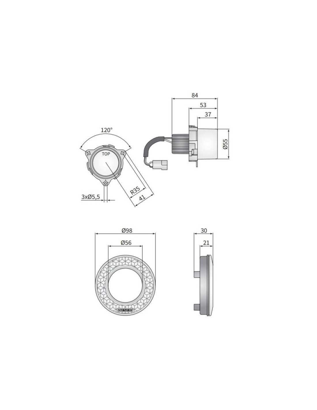 Reverse round back light approved pilot - Fabryka