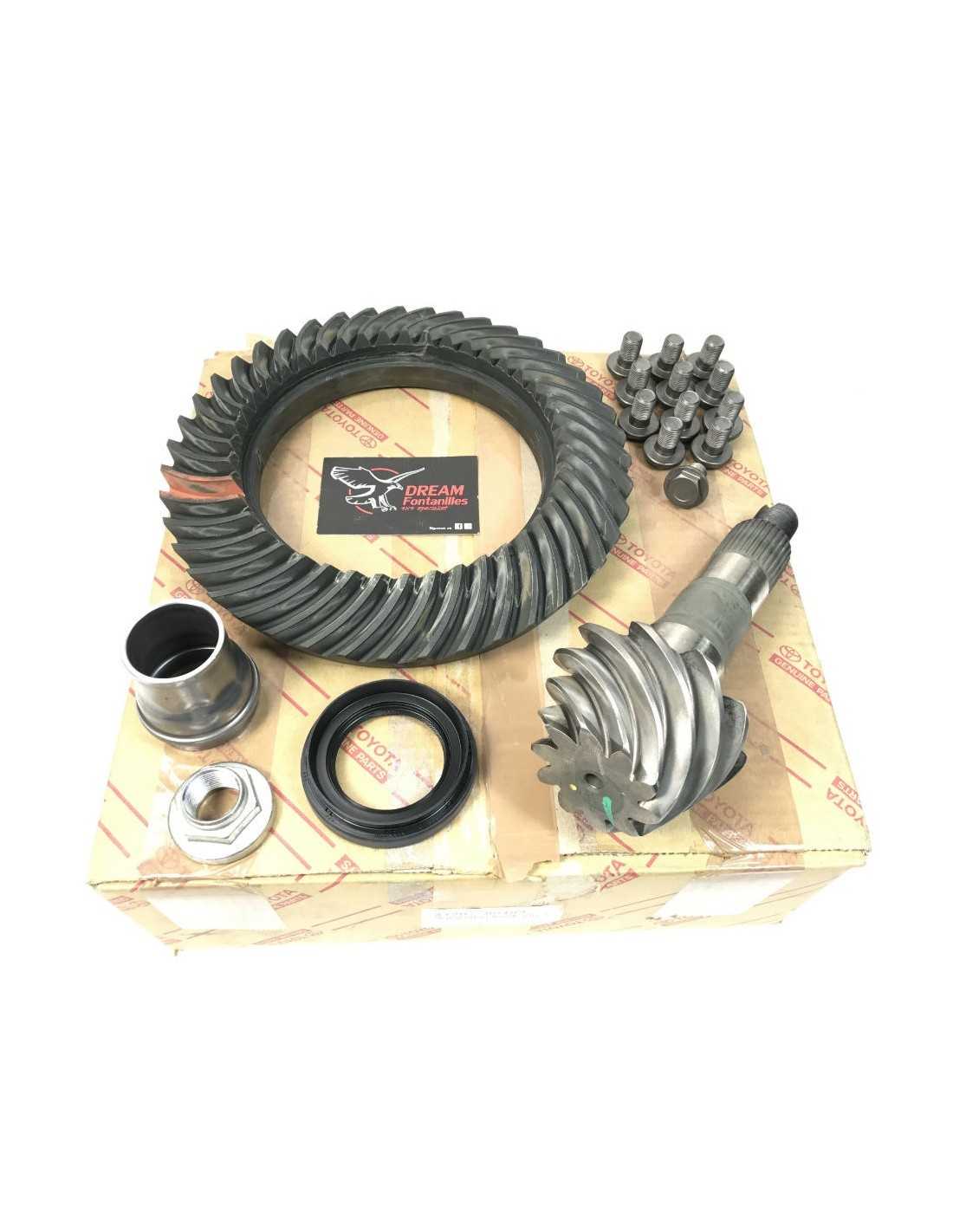 Piñon + rear sprocket J12(43/11) - Original Toyota Land Cruiser
