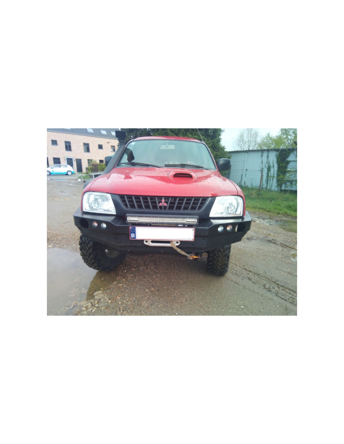 FRONT BUMPER REINFORCED STEEL L200 MK (1996-2005) MITSUBISHI
