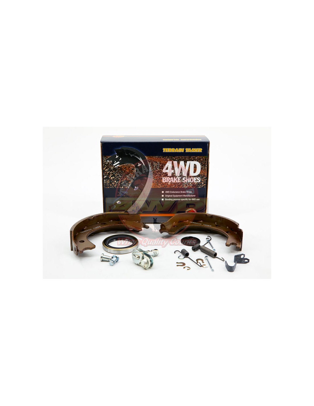 HAND BRAKE SHOE REPAIR KIT FOR J4 TERRAIN TAMER