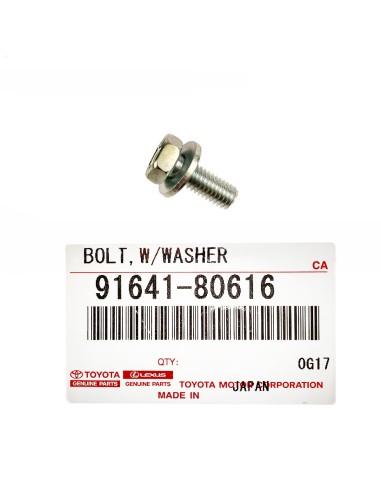 Tornillo para abrazadera tubos inyector para toyota land cruiser J10 ...