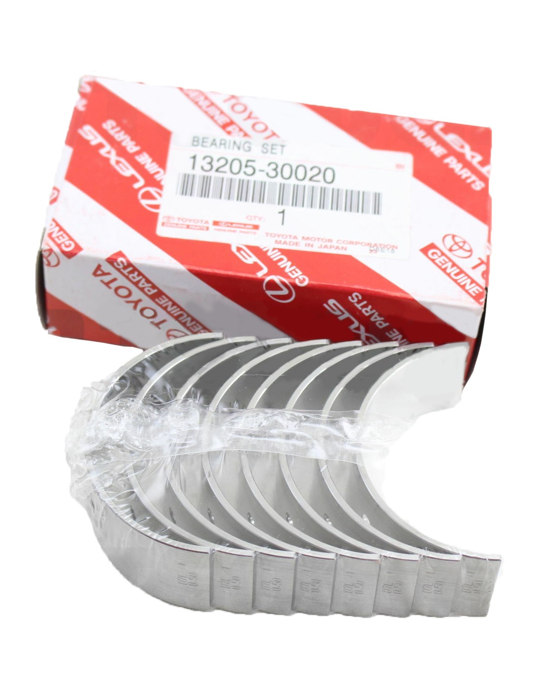 MAIN BEARING KIT +25 J10 ORIGINAL TOYOTA LAND CRUISER