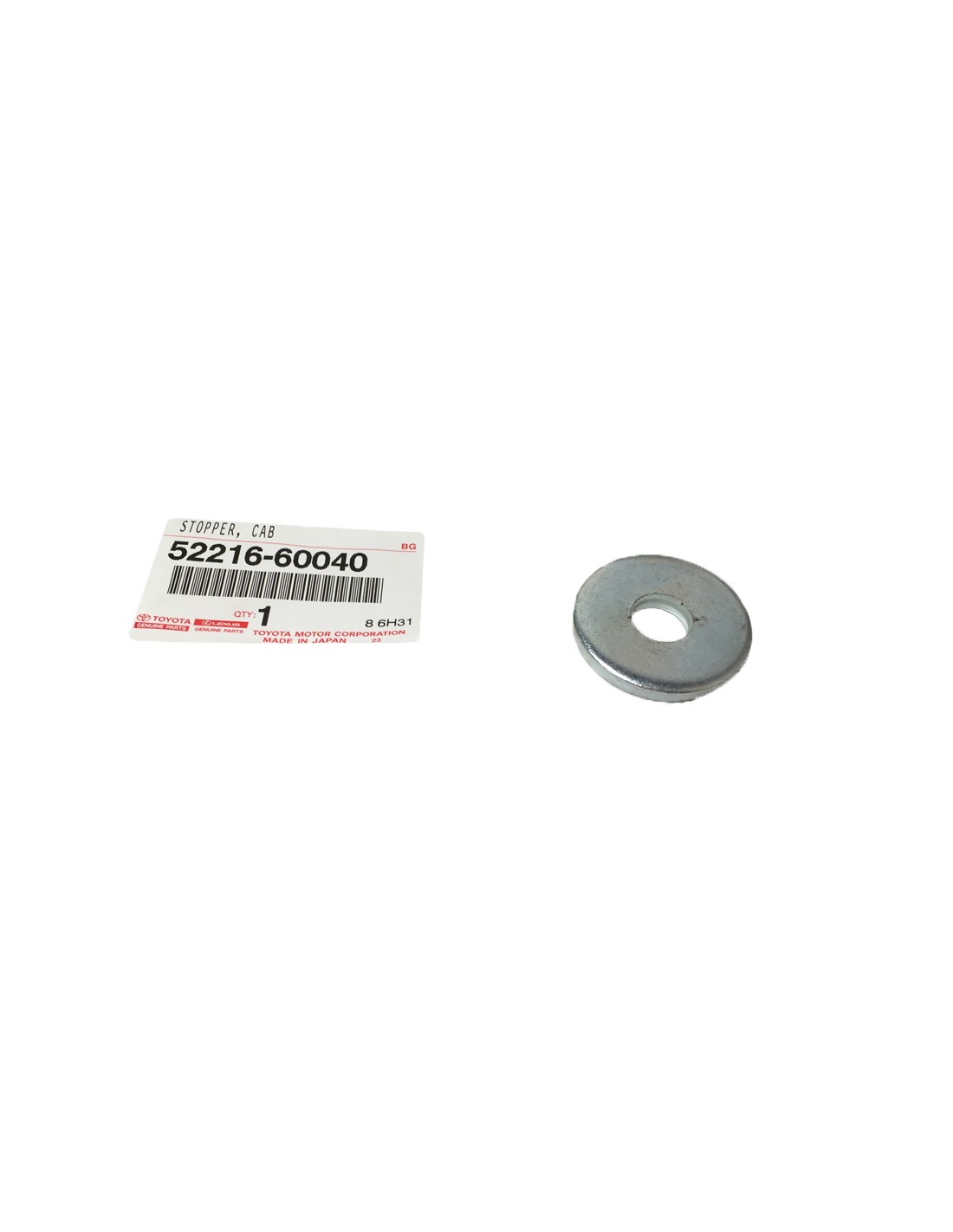 Washer, body mount bushing for J12 / FJ Cruiser - Original Toyota Land ...