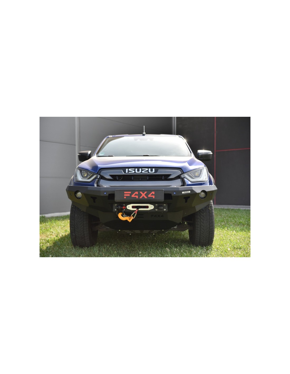 Front bumper reinforced steel J15 (2017-) Toyota Land Cruiser - Fabryka 4x4