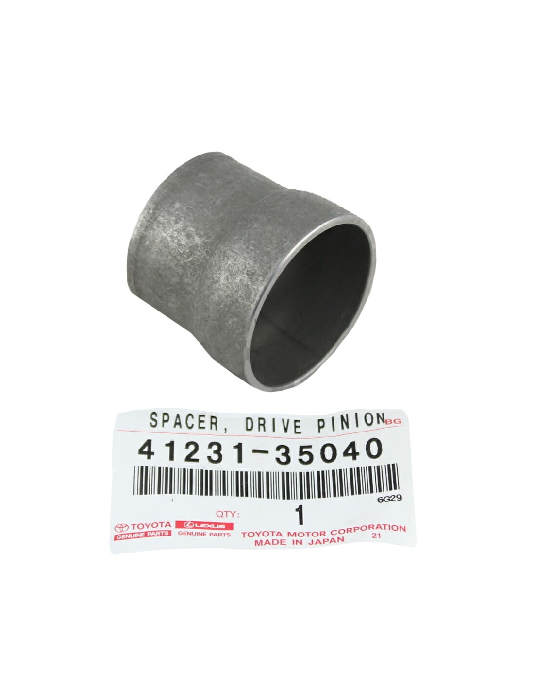 Attack pinion spacer, front differential for Toyota Land Cruiser J12/15 ...