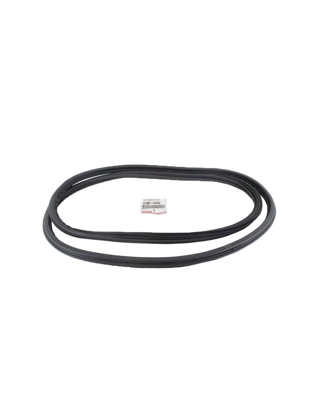Complete rear door seal for Toyota Land Cruiser J10 - Original Toyota ...