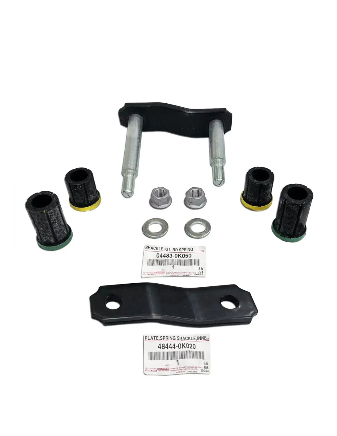 Twin rear leaf spring kit for Toyota Hilux Revo (Rear 2021) - Original ...