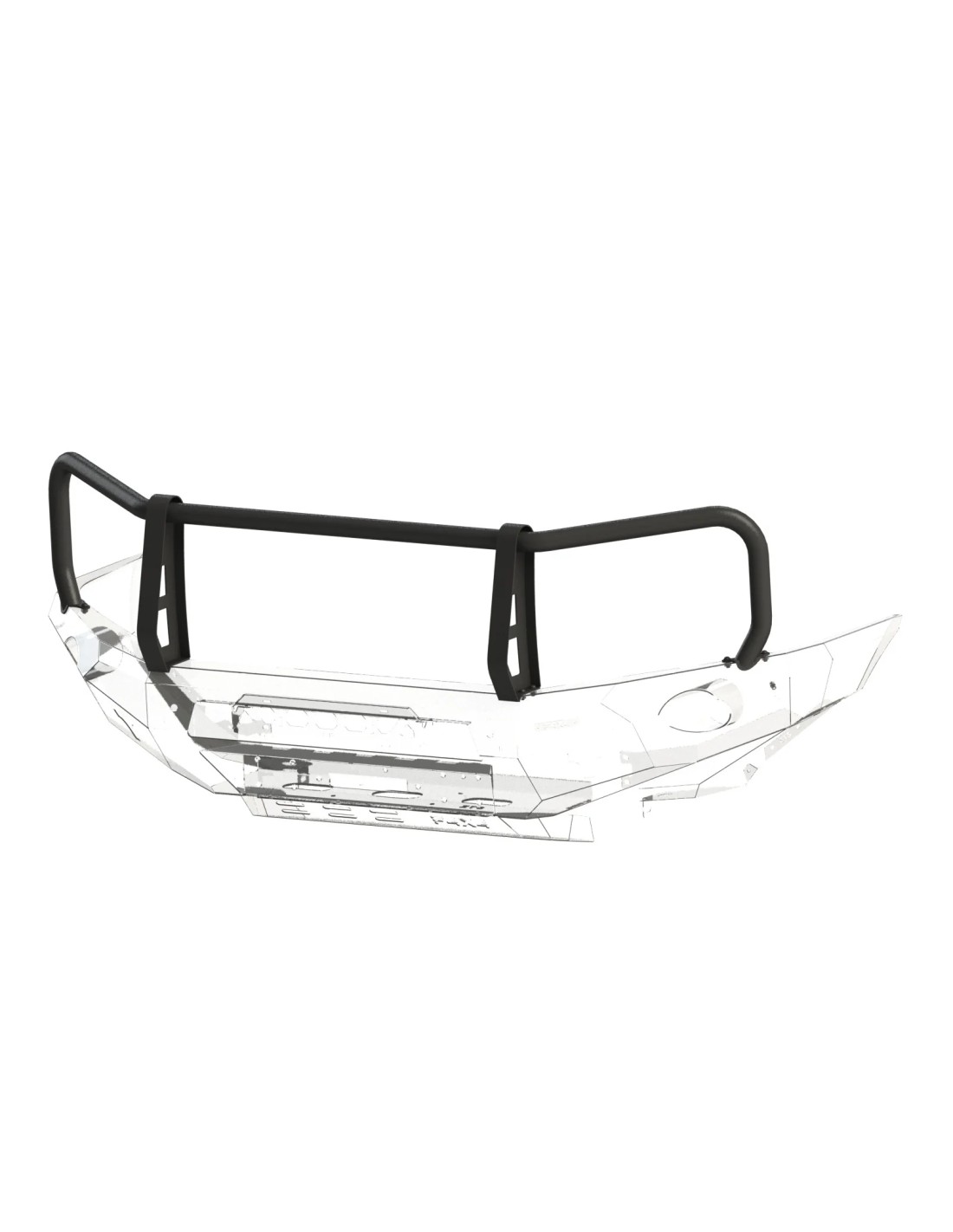 Detachable bullbar reinforced bumper Fabryka Toyota Land Cruiser J15 ...