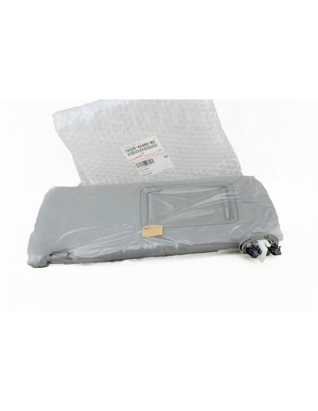 LEFT SUN VISOR GRAY J12 ORIGINAL TOYOTA LAND CRUISER