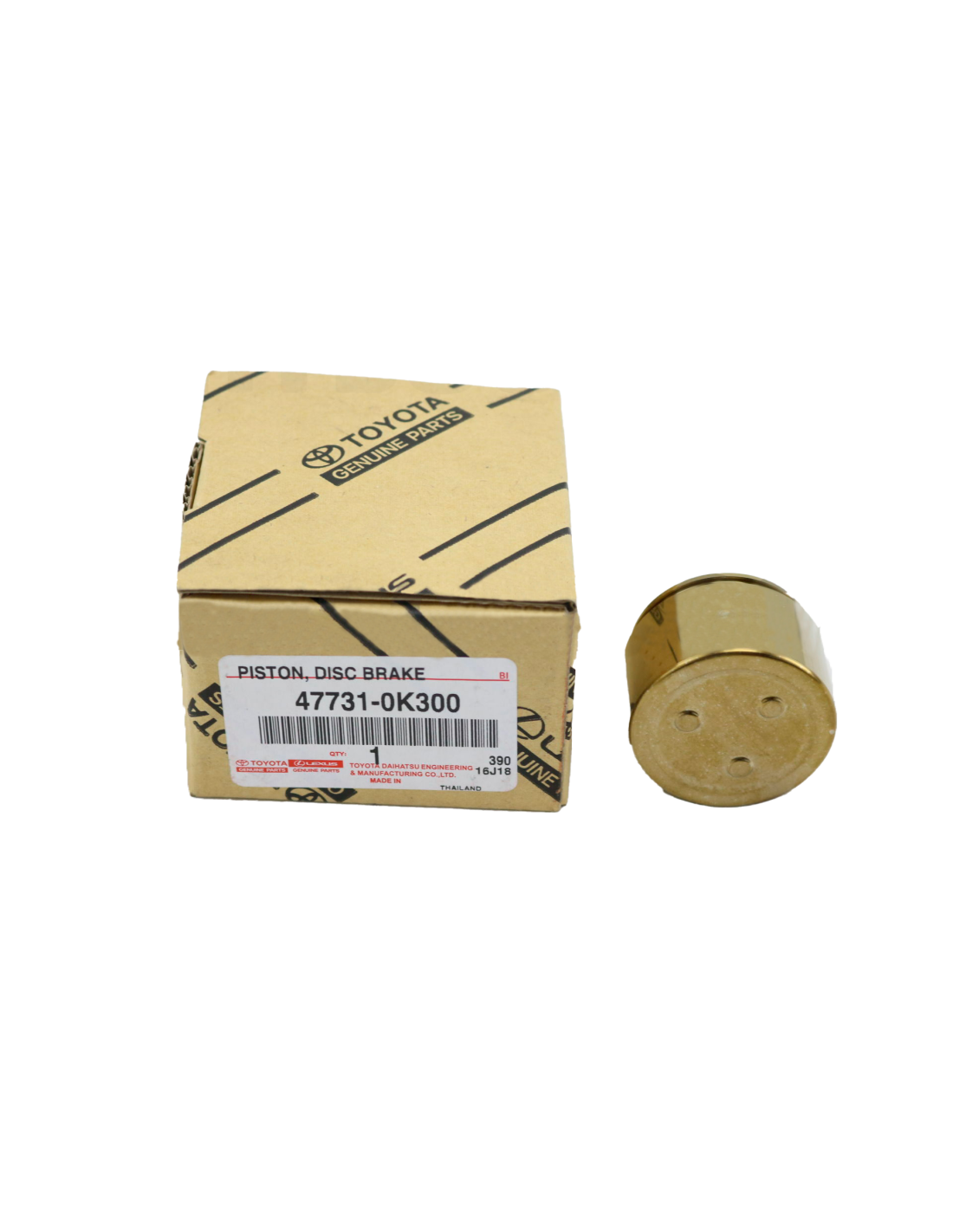 Piston pinza freno delantera para Toyota Hilux revo - Original Toyota ...