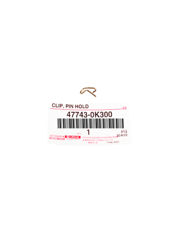 Clip des Bolzens der vorderen Bremssättel für Toyota Hilux Revo ...