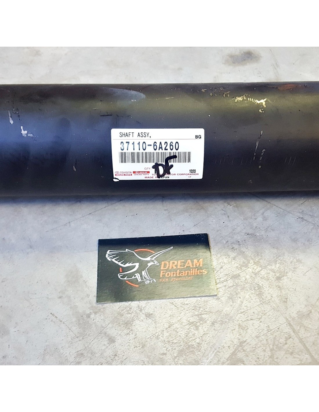 REAR CARDAN SHAFT COMPLETE HZJ79 ORIGINAL TOYOTA LAND CRUISER